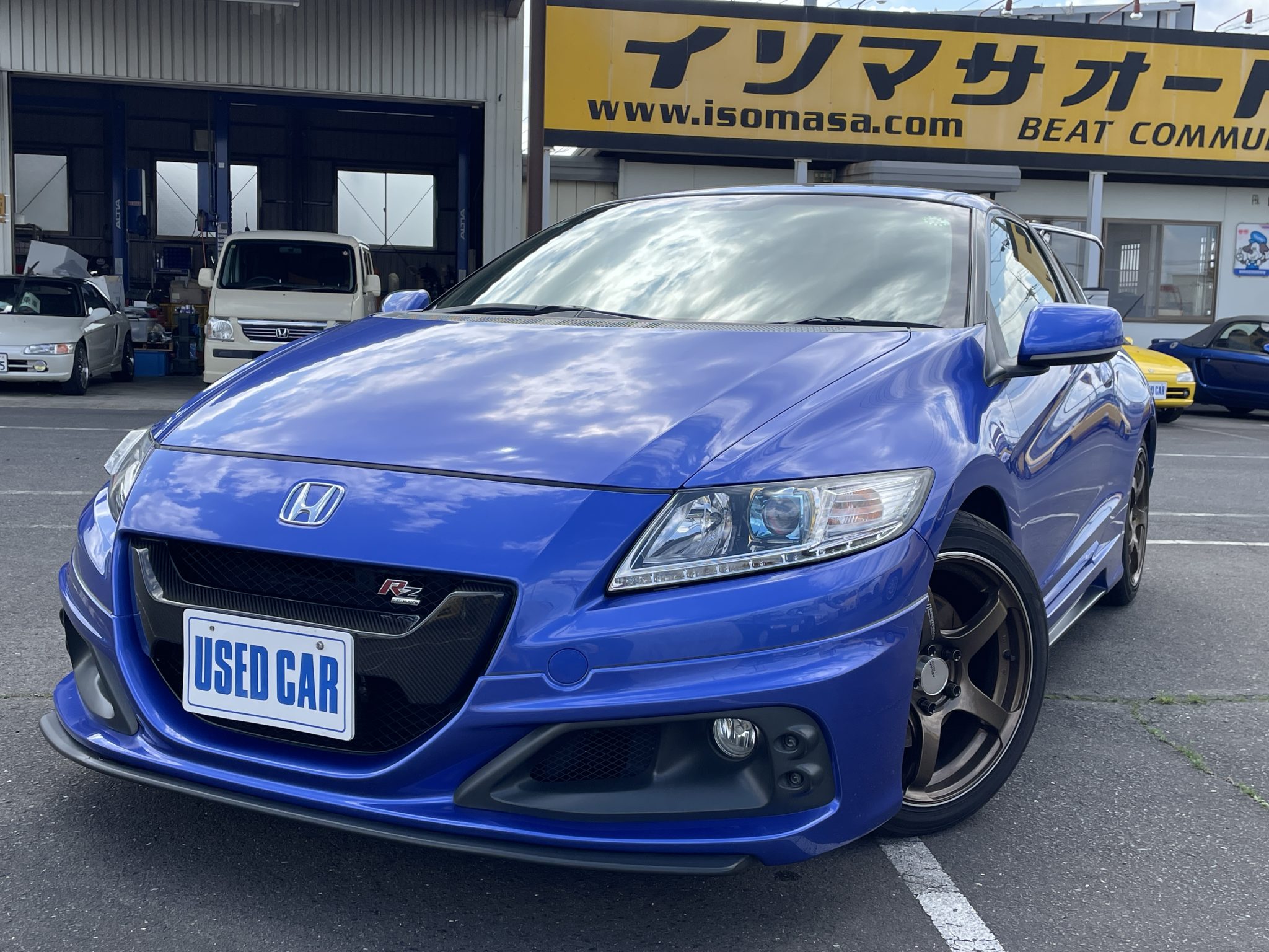 平成25年式 CR-Z 無限RZ F6MT車 Sold Out ! | イソマサオート 軽カー・スポーツカー・中古車・未使用車販売 茨城県水戸市